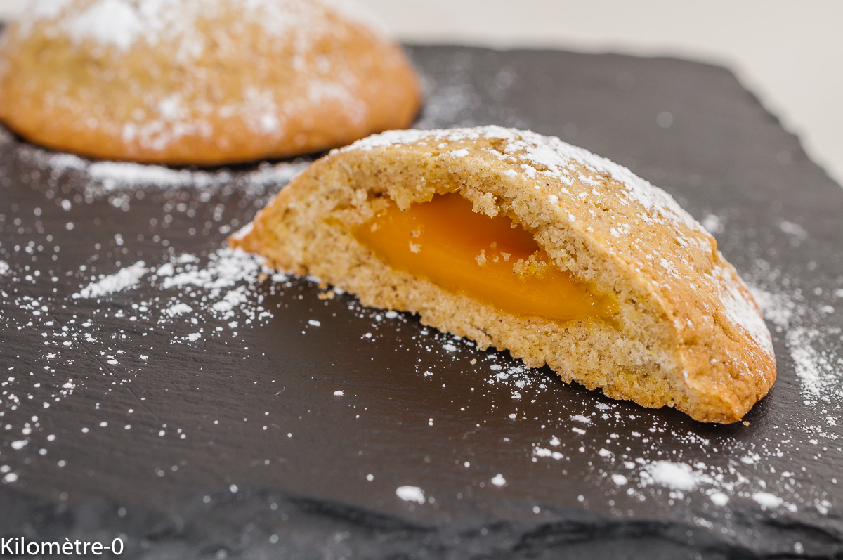 Photo de recette de biscuits aux abricots, crème d’abricots, les 4 ...