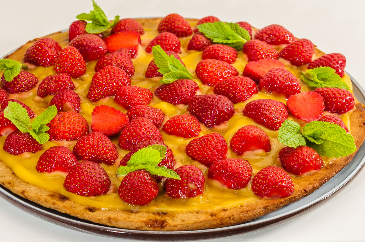 Photo de recette de sablés, lemon curd, t arte aux fraises facile ...